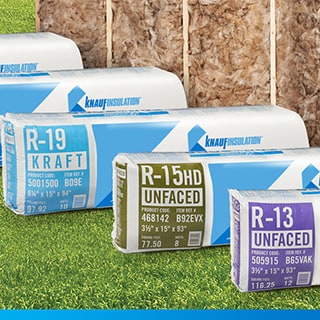 Knauf Insulation R-38 EcoBatt Kraft Faced High Density, 48% OFF